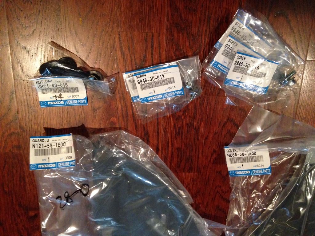 North American spec missing under panels - MX-5 Miata Forum