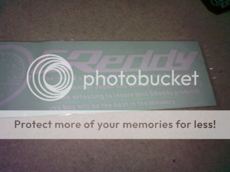 Greddy Sunstrip/Side Decals | GTR Forum