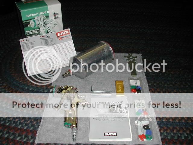 FS SATA NR2000 Digital & SHARPE Finex FX300 • How to Paint Your Own Car ...