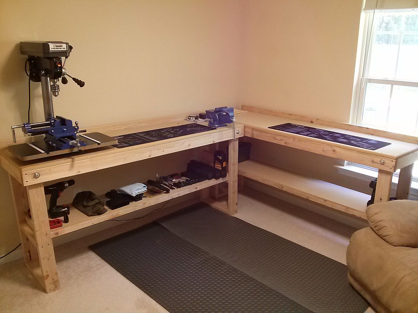 Wood Gunsmith Workbench Gunsmithing Bench Plans Garden Wood Projects