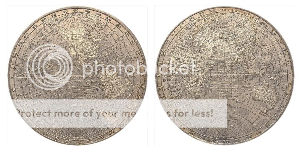 World Map Medal - Coin Community Forum