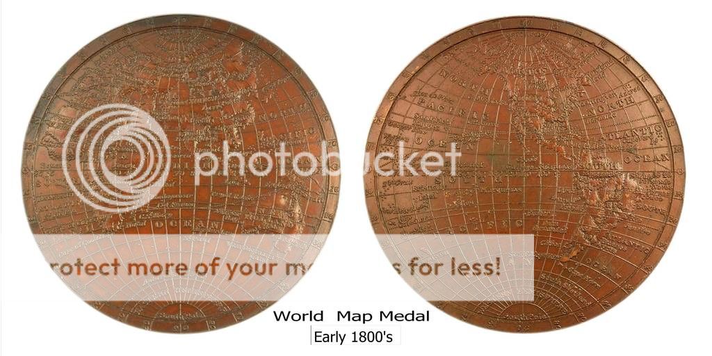 World Map Medal - Coin Community Forum