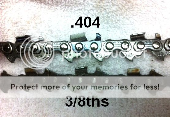 New guy. .404 chain | Arboristsite.com